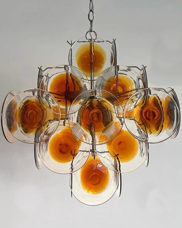 Murano W57 Dimple Glass Chandelier / Pendant Light – Loliday
