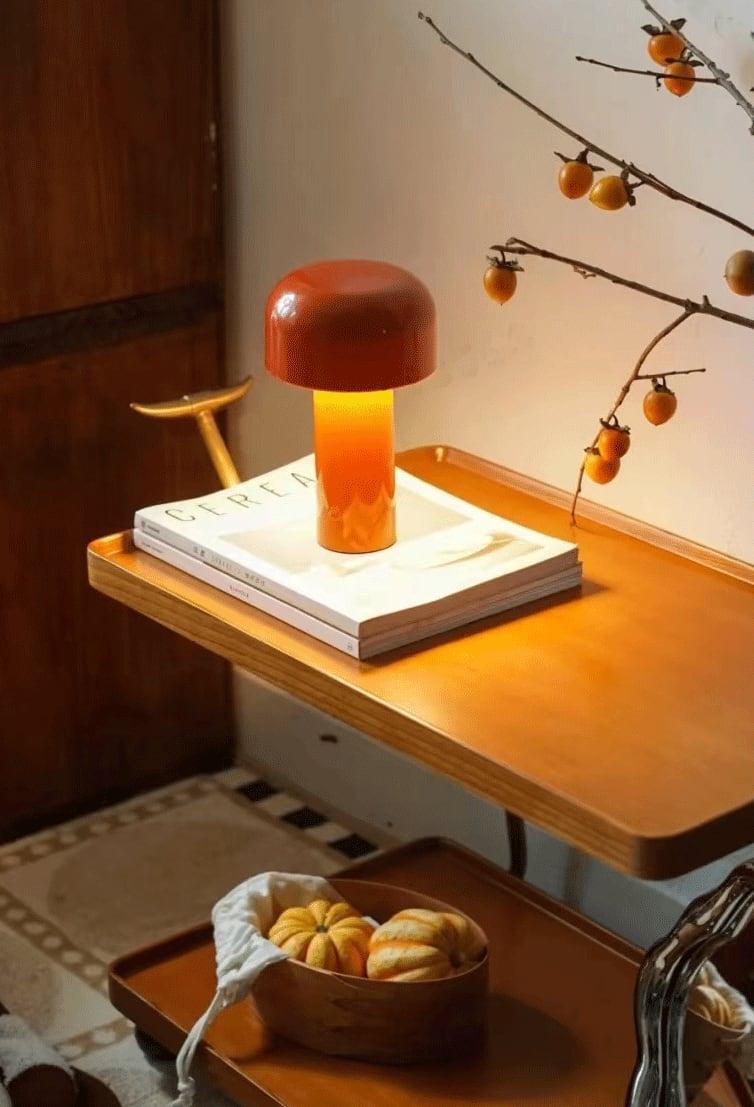 Bellhop - USB Rechargeable LED Cordless Table Lamp | Mushroom Desk Lam ...