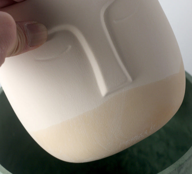 Pandora Set of 4 - Handmade Plant Pots Indoor / Outdoor Ceramics Beige ...