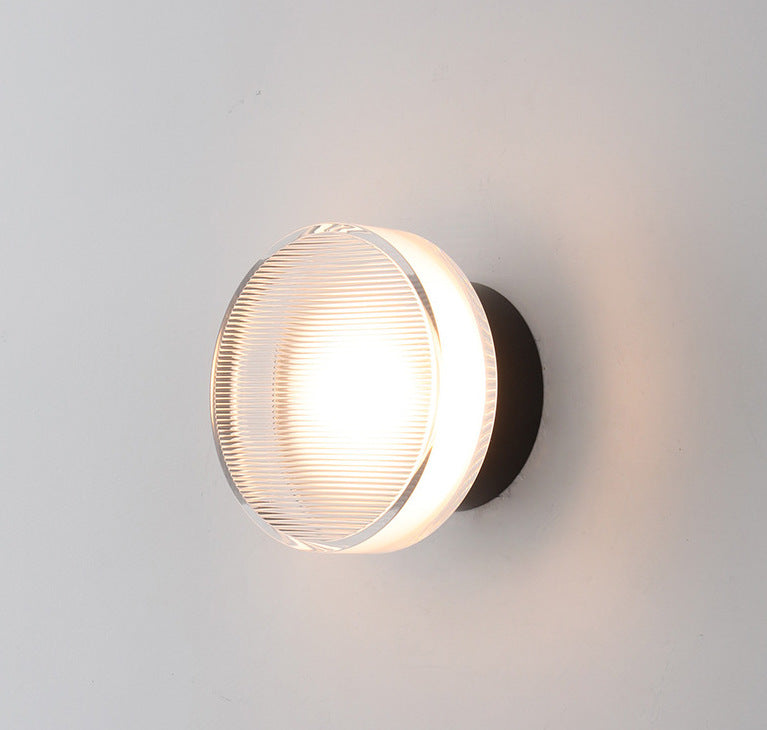 Crisp Wall / Ceiling |Glass Surface Mount Sconce – Loliday